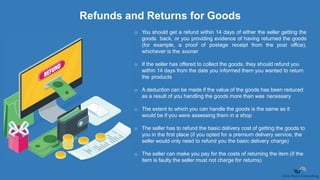 Consumer Rights Summary UK 2019 | PPT