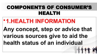 CONSUMERS-HEALTH-MAPEH-PPT-Presentation- | PPTX
