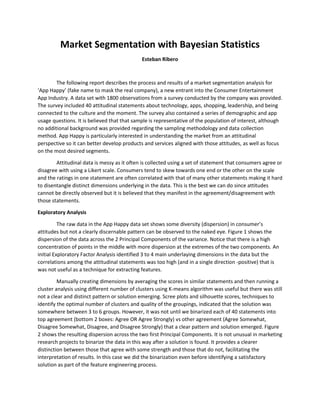 Consumer Segmentation with Bayesian Statistics | PDF | Technology & Computing