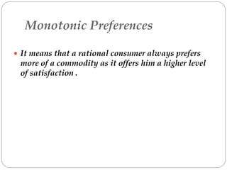 Consumer's equilibrium | PPTX