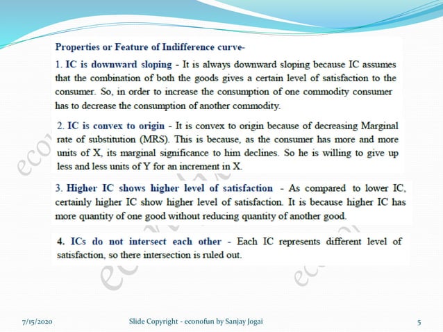 CONSUMER'S EQUILIBRIUM-INDIFFERENCE CURVE APPROACH.pptx | Economy ...