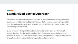 Consumer services | PDF