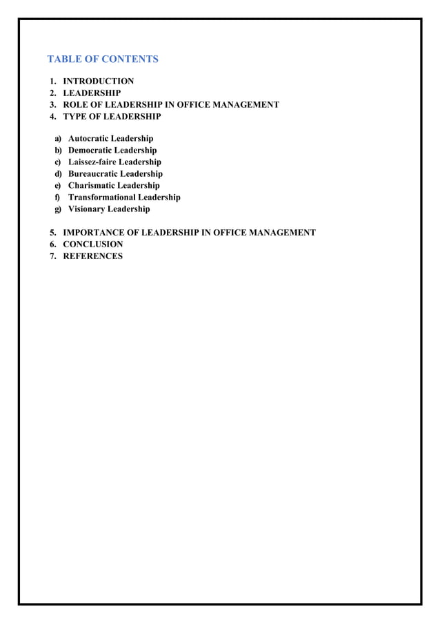 Consumer services & office management | PDF