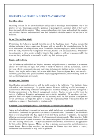 Consumer services & office management | PDF