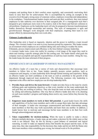 Consumer services & office management | PDF