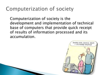 Computers & Consumer society | PPTX