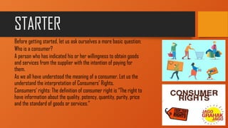Understanding consumers’ Rights: Duties, Rights, Justice | PPT
