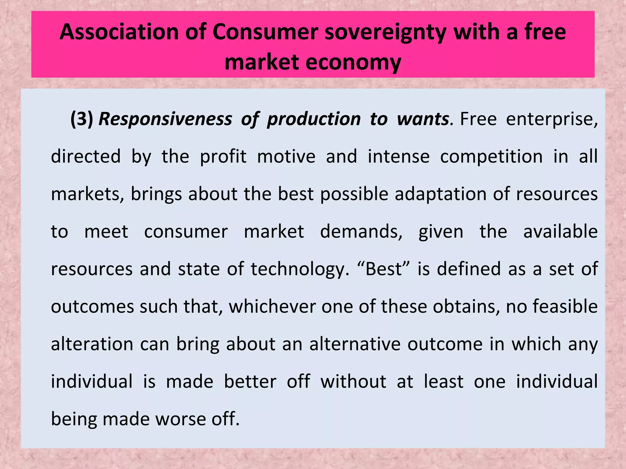 Consumer`s soverginity by ravi | PPT