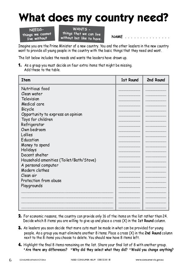 Consumer stuff for kids a teaching and learning resource | PDF