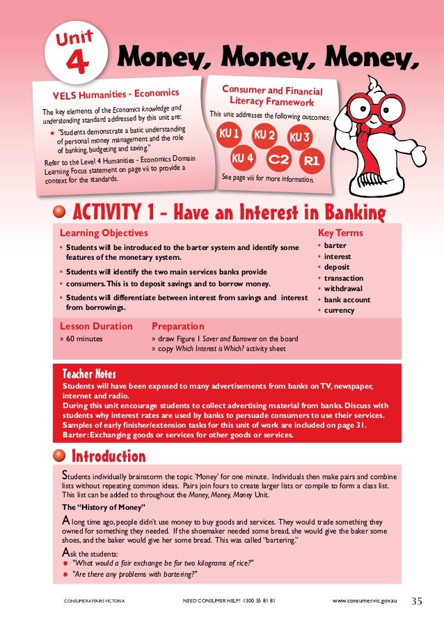 Consumer stuff for kids a teaching and learning resource | PDF