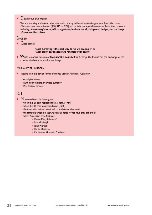 Consumer stuff for kids a teaching and learning resource | PDF