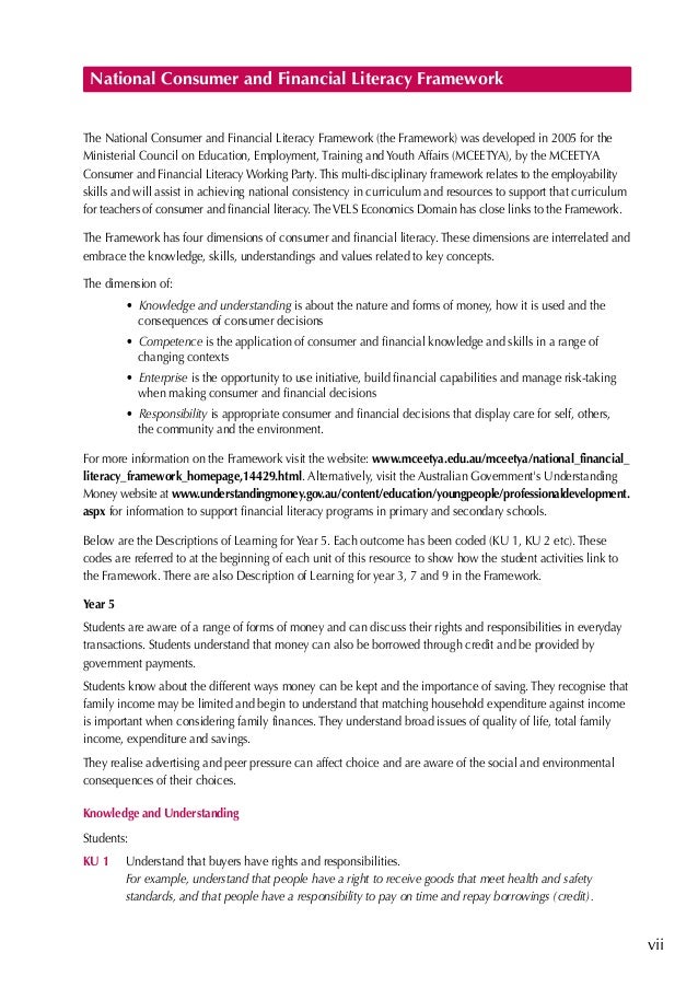 Consumer stuff for kids a teaching and learning resource | PDF