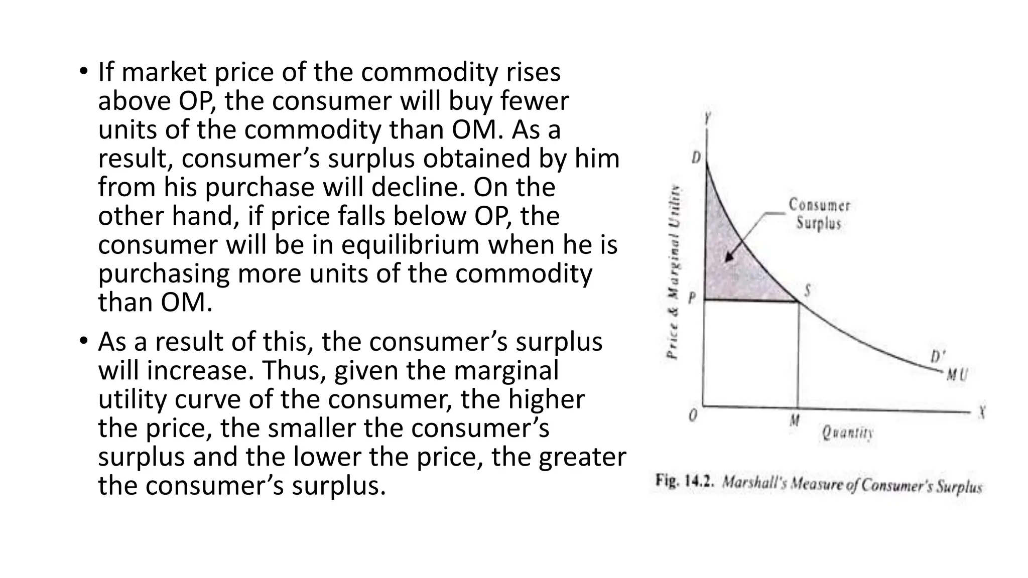 Consumer - Surplus - Consumer BehviourMicroeconomics | PPT