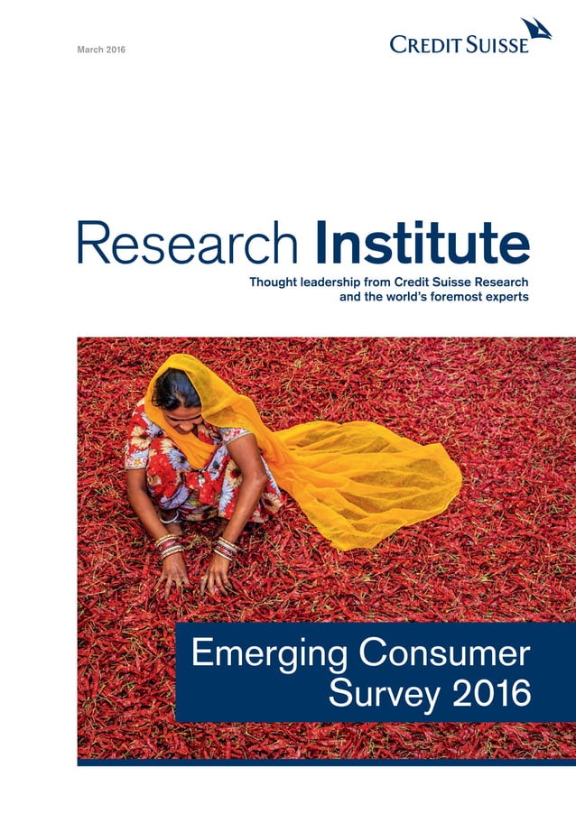 Emerging Consumer Survey 2016 | PDF