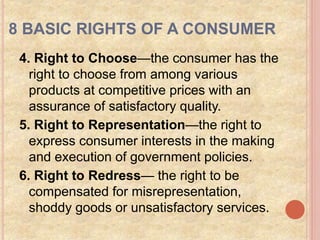 Consumers' welfare and protection | PPTX