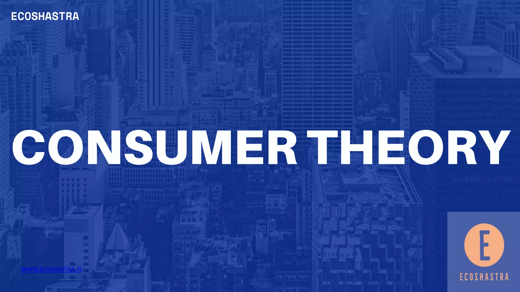 Consumer Theory | PPT