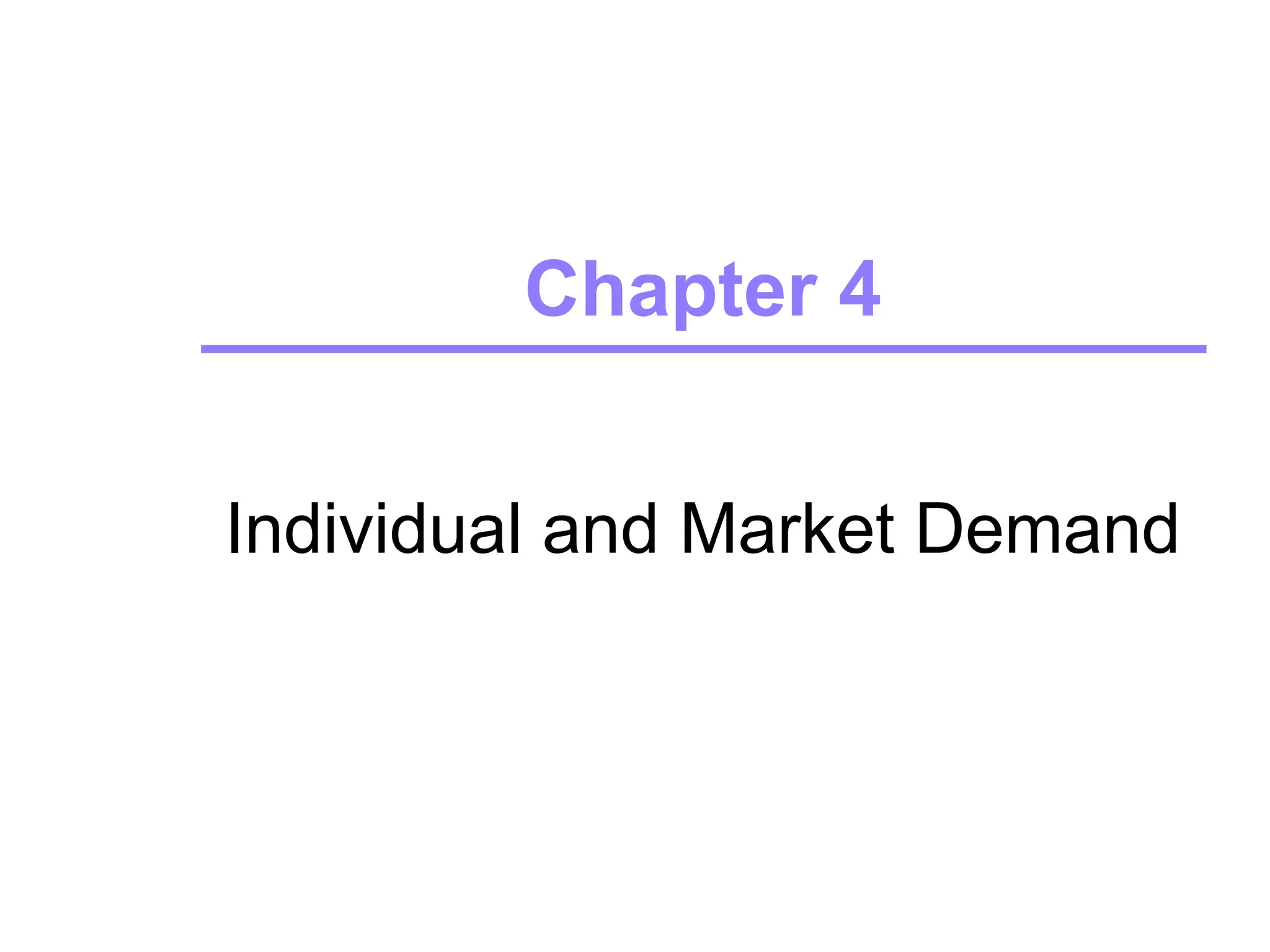 Consumer theory 2 | PPT