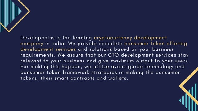 Consumer Token Offering | PPT