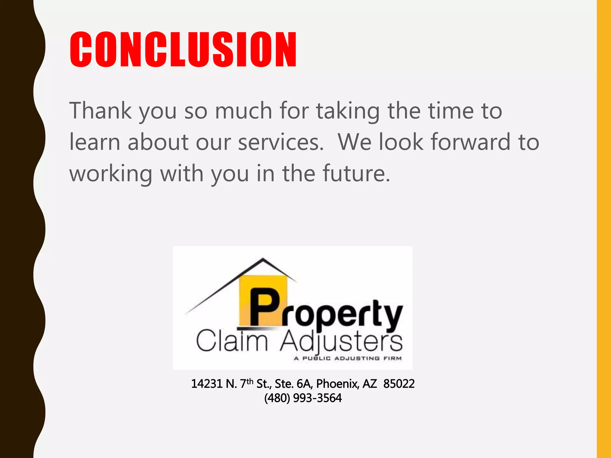 Property Claim Adjusters Introduction | PPT