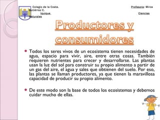 Consumidores,productores | PPT