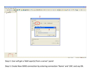 Consuming bhuvan services in QGis | PPT