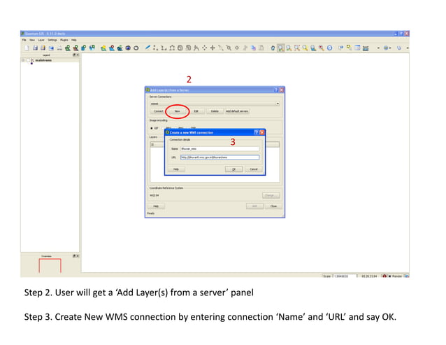 Consuming bhuvan services in QGis | PPT