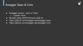Consuming Restful APIs using Swagger v2.0 | PPT