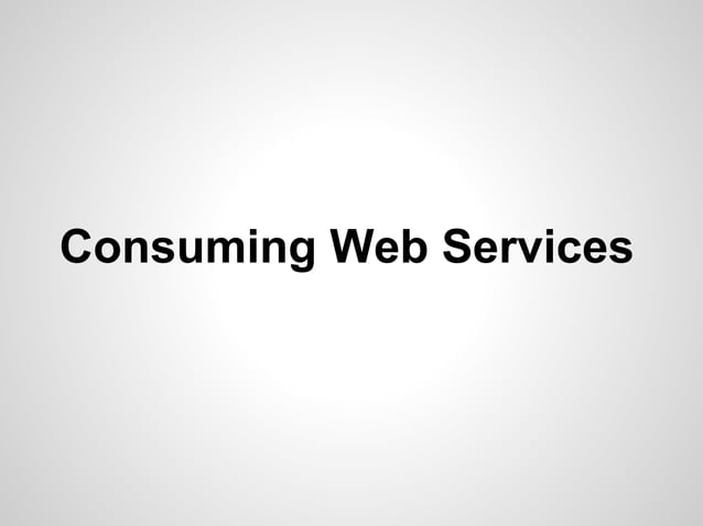 Consuming Web Services in Android | PDF