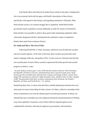 Karl Marx vs. Adam Smith - Consumption | PDF | Political Issues ...