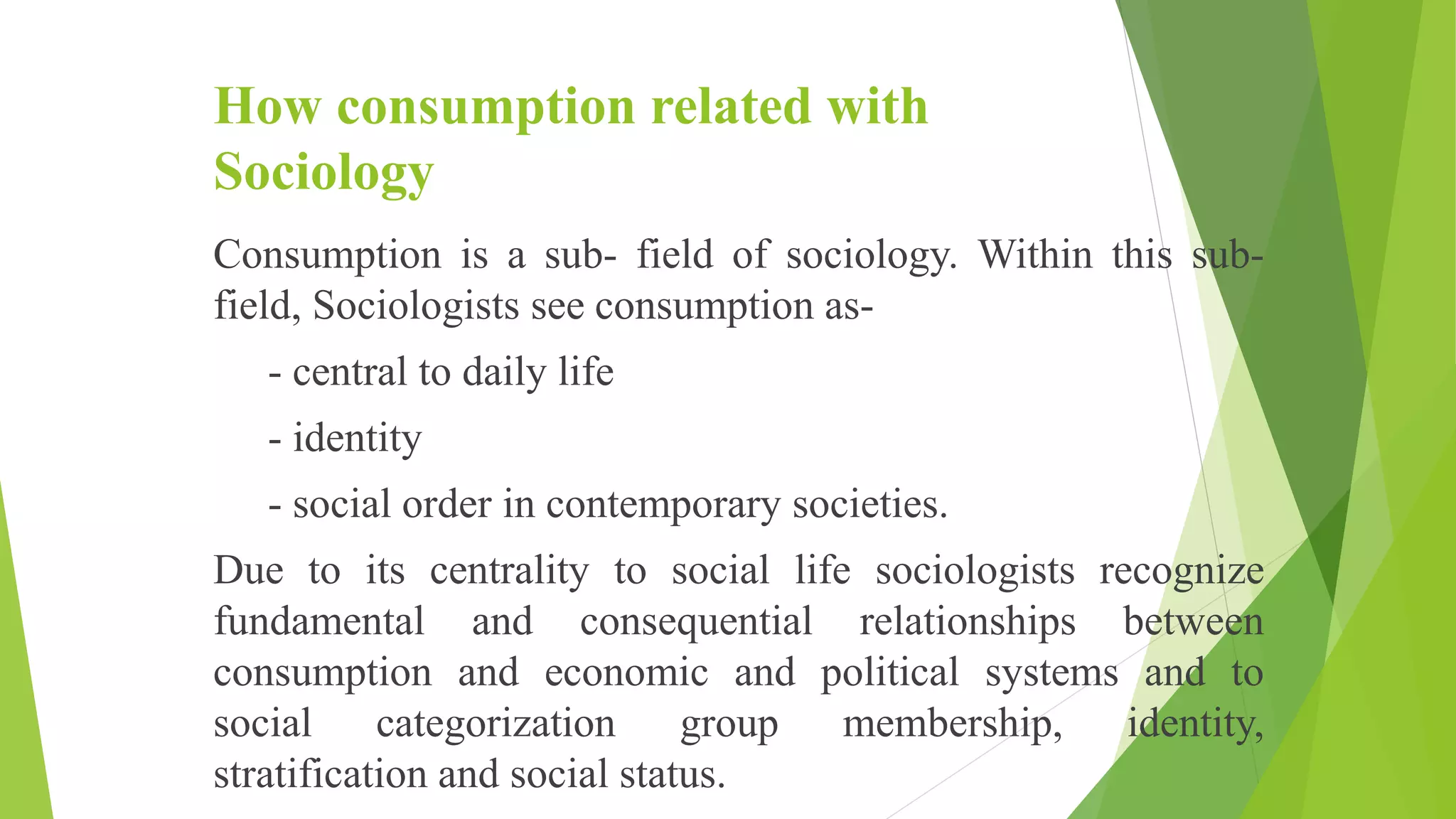 Consumption Theory | PPTX