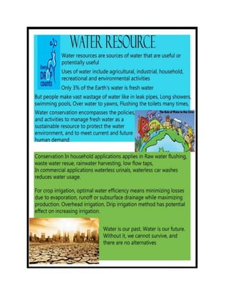 Consumption and conservation of natural resources | DOCX