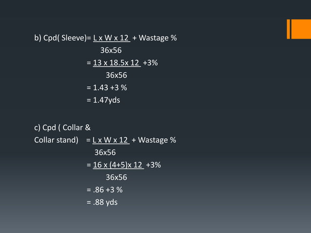 Consumption and costing | PPTX