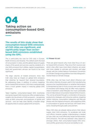 Consumption basedgh gemissionsc40towns | PDF