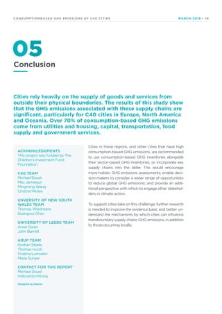 Consumption basedgh gemissionsc40towns | PDF