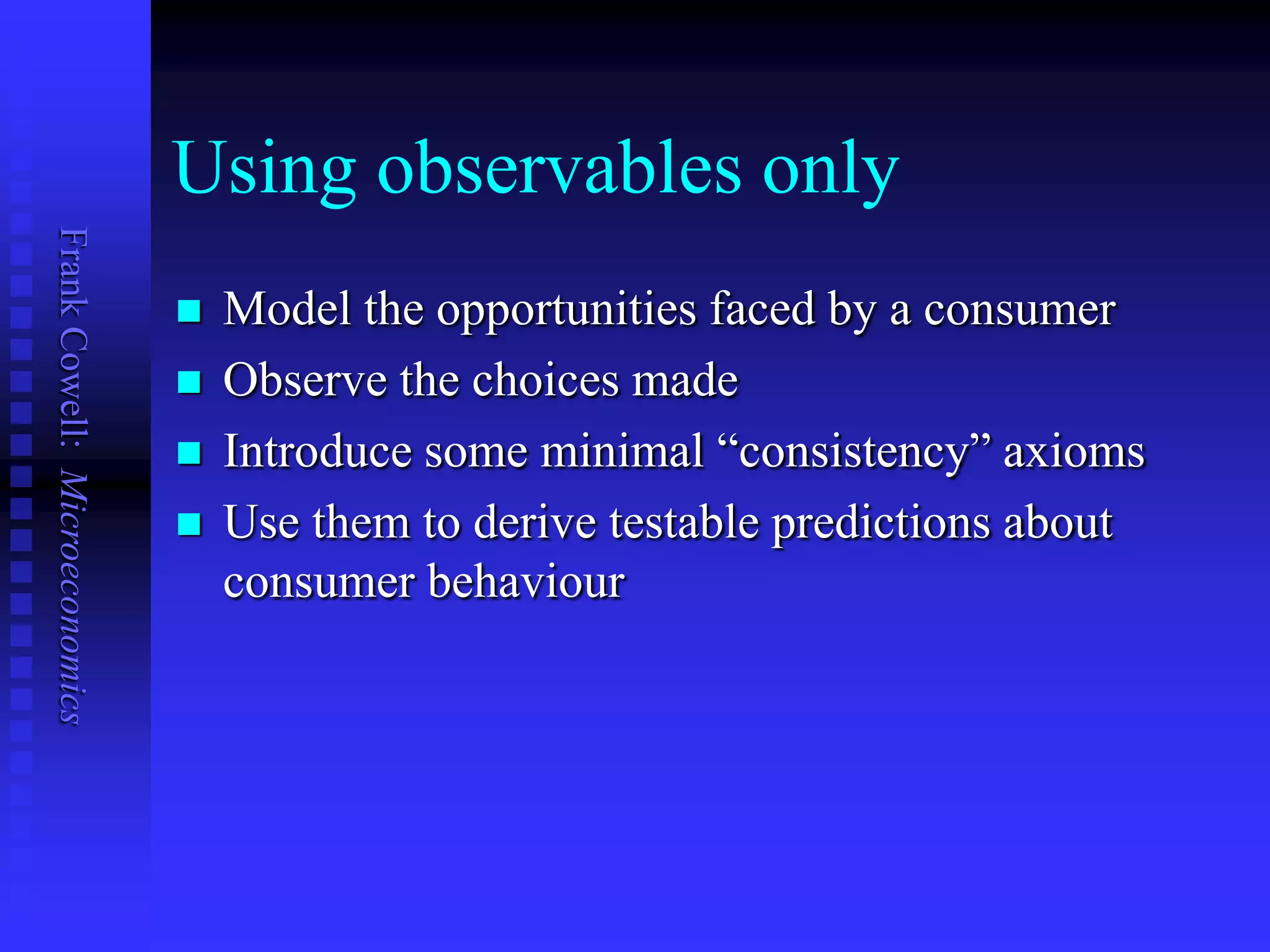 Consumption basics | PPTX