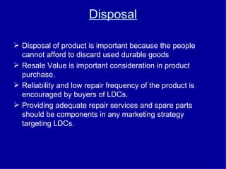Consumption Characteristics & Disposal | PPT | Business | Business and ...