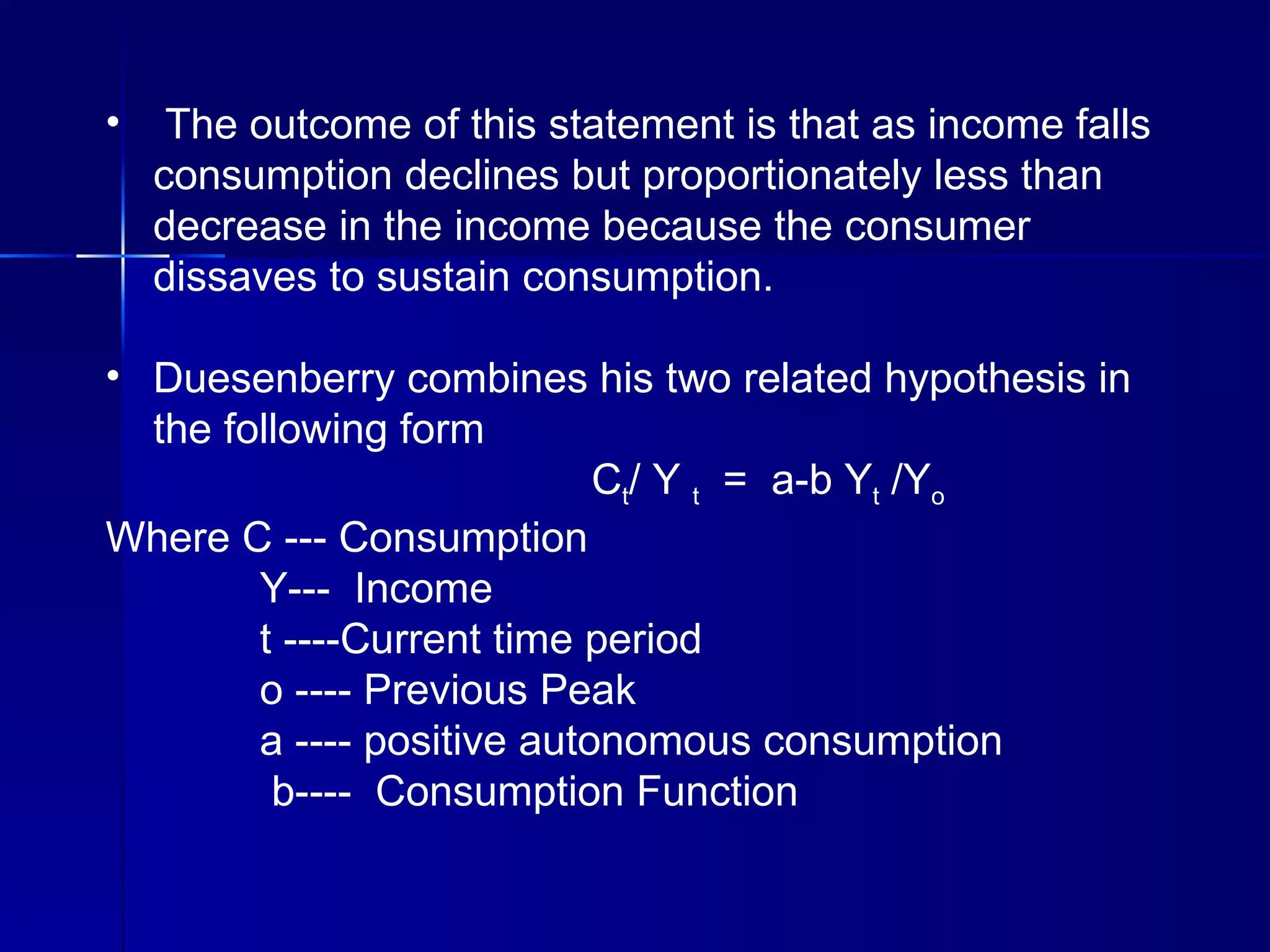 Consumption function | PPT