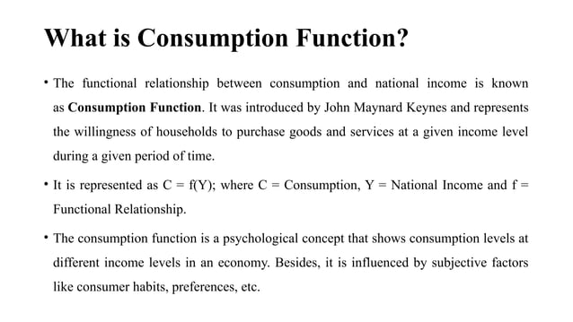 Consumption Function .pptx