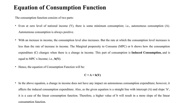 Consumption Function .pptx