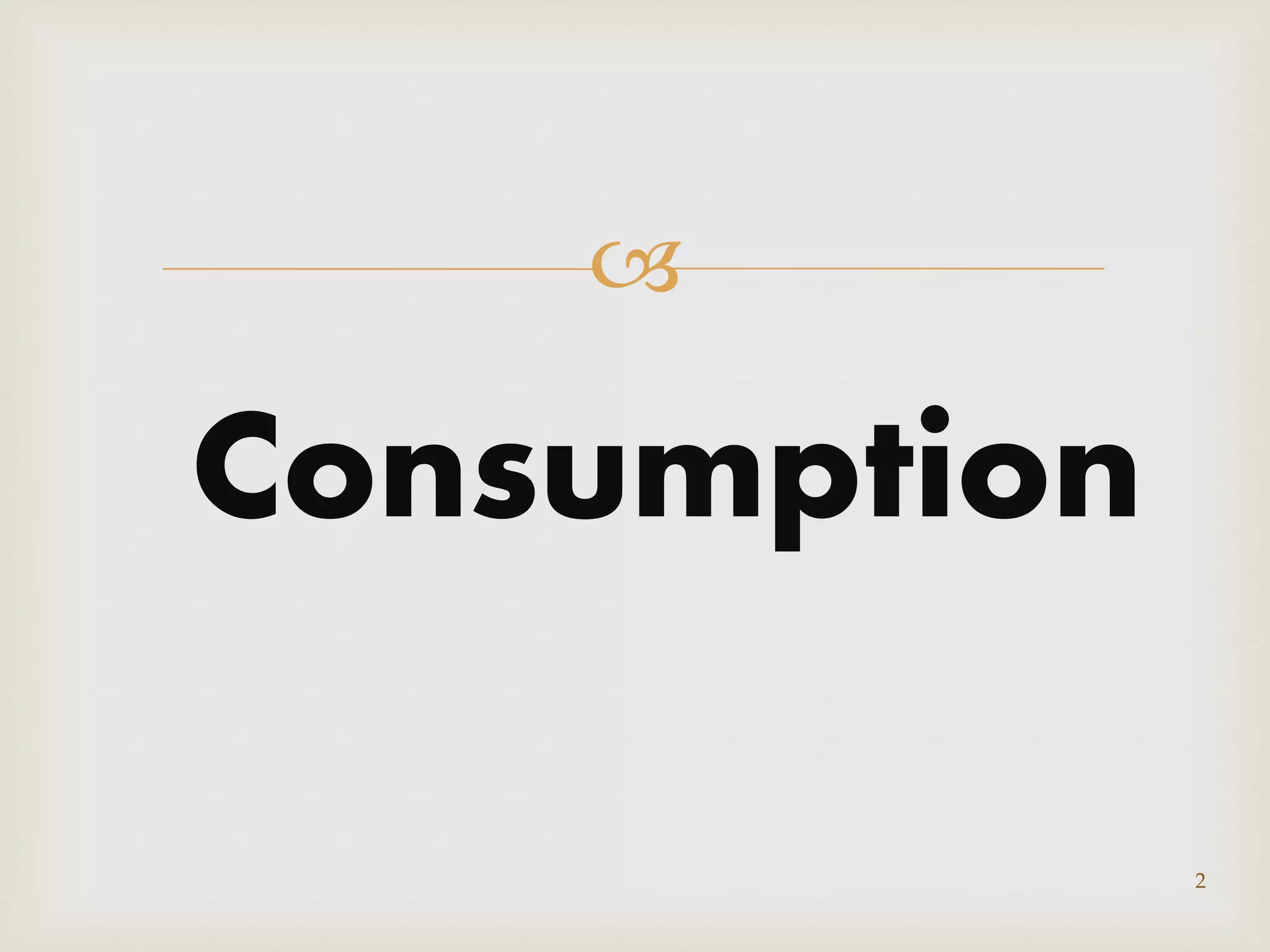 Consumption, Saving and Investment | PPTX