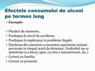Consumul de alcool | PPTX