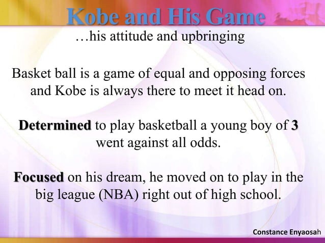 Kobe Bryant | PPT