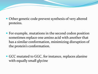 Lec-3 mutation and it types | PPT