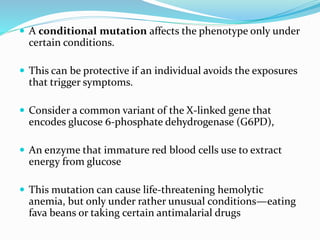 Lec-3 mutation and it types | PPT
