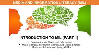 Media and Information literacy presentation lecture | PPT