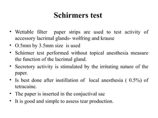 Cont- examination of Anterior segments power point | PPTX