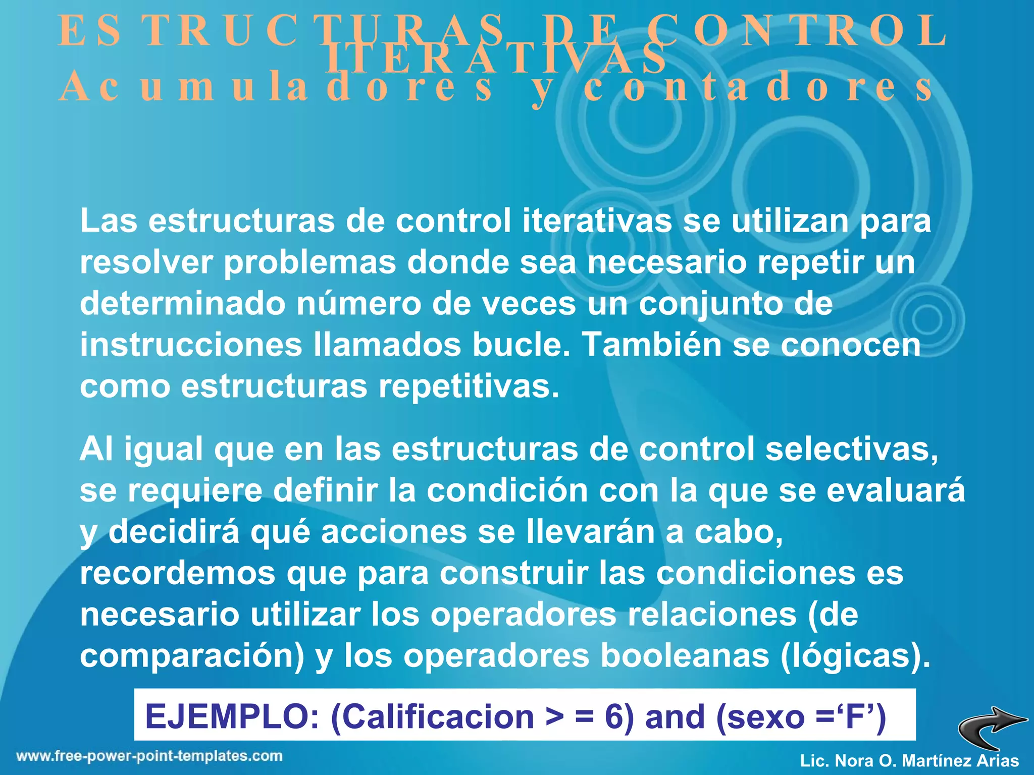 Contadores y Acumuladores | PPS