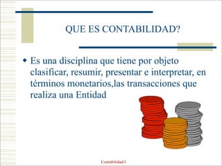 Contabilidad I | PDF