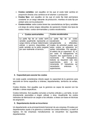 Contabilidad de costos y gerencial | DOCX