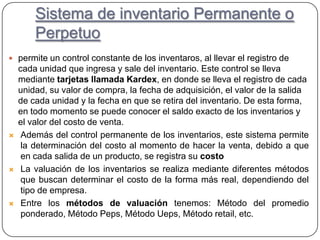 Sistema de Inventario | PPTX